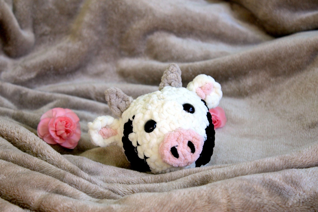 Cow Head Plushie - Etsy