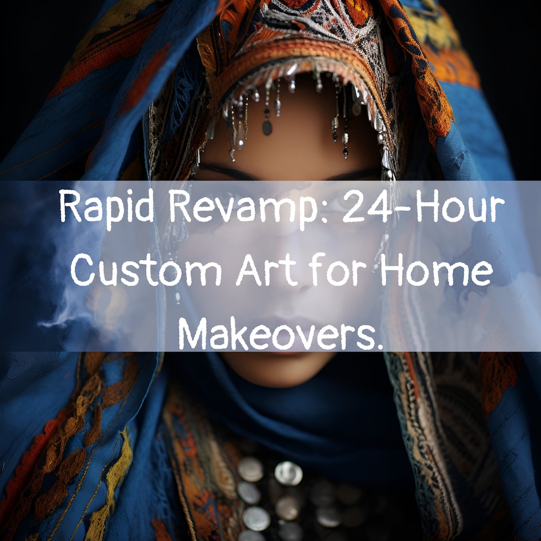 Rapid Revamp: 24-hour Custom Art for Home Makeovers Custom Digital Set ...