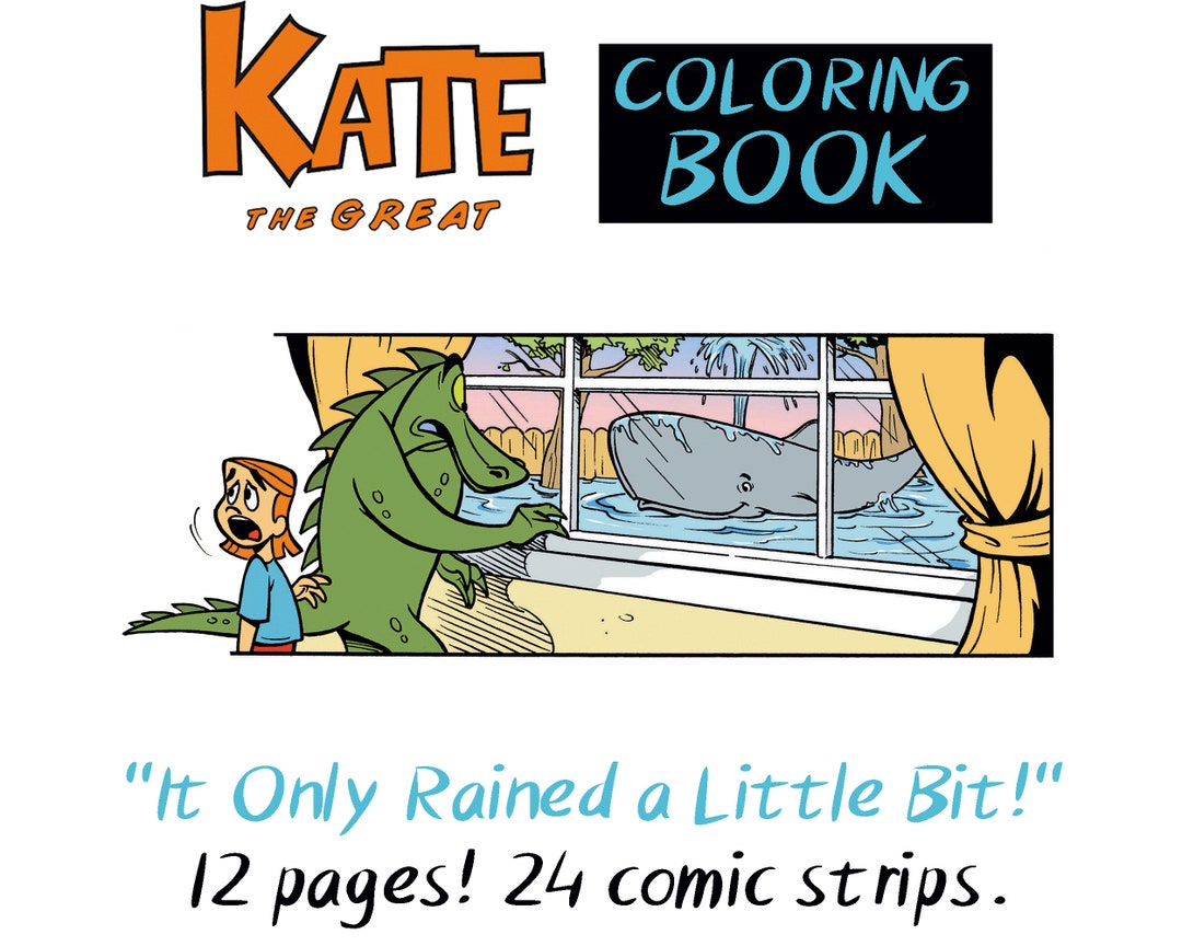 Comic Strips for Coloring, Interactive, Art Therapy, Encourage ...