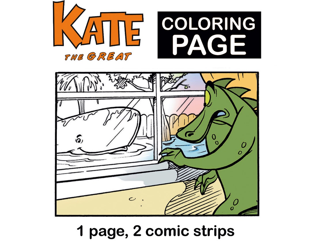 Kate the Great Coloring Page - "a Fashionista for All Seasons" and ...