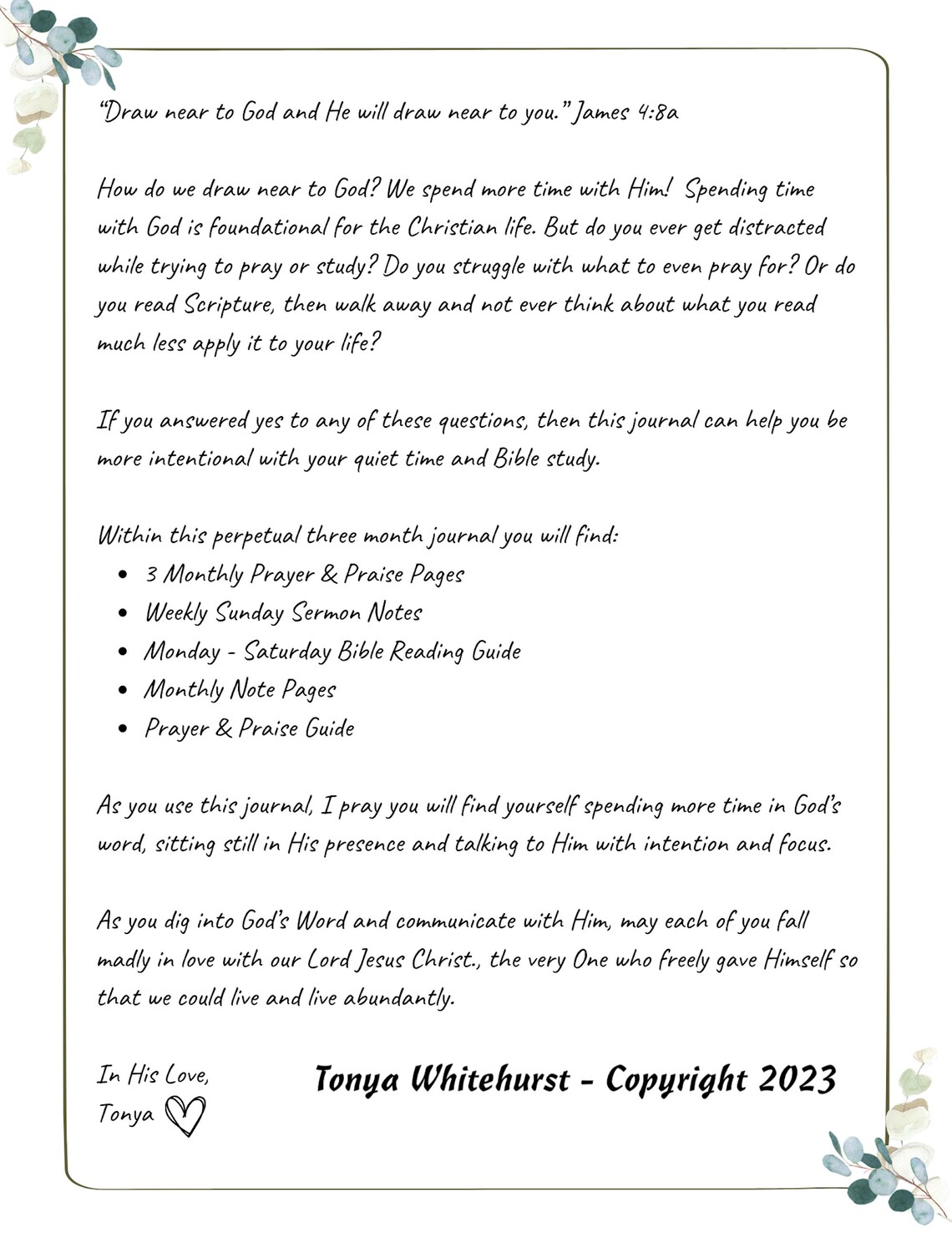 Prayer & Bible Reading Journal, Goodnotes, Notability - Etsy