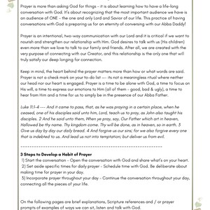 Prayer & Bible Reading Journal, Goodnotes, Notability - Etsy