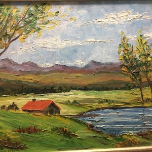 Painting by the Painter Claude Bleau - Etsy