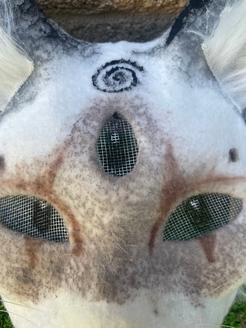 Therian Three-eyed 3 Eye Cat Mask - Etsy