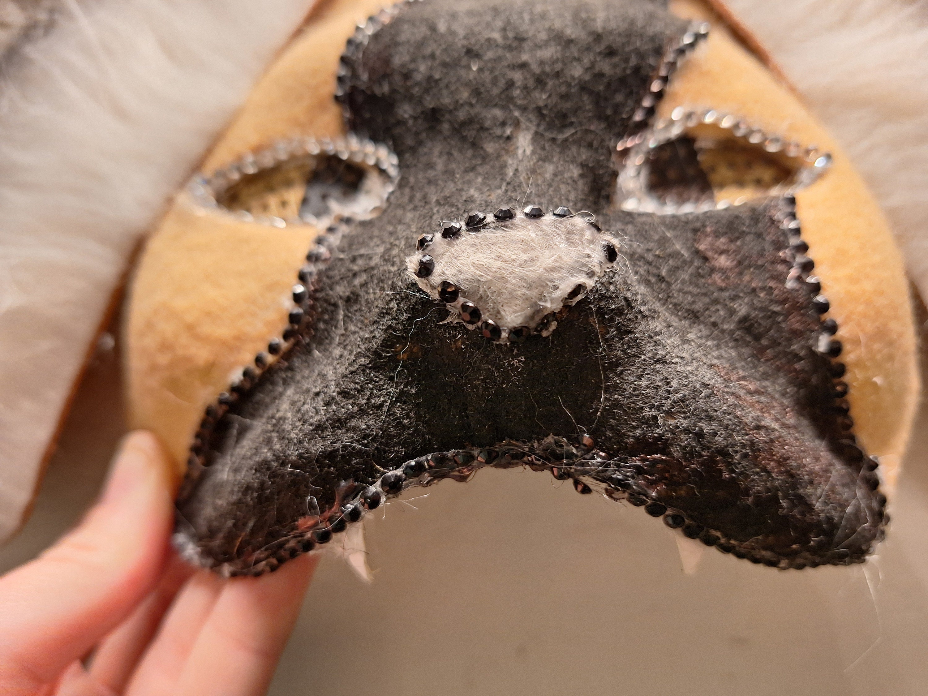 Big Eared Therian Dog Mask Black and Brown - Etsy