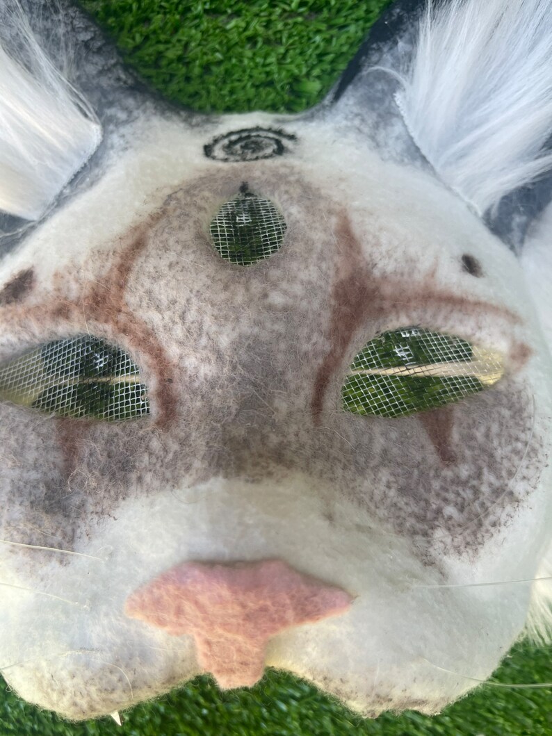 Therian Three-eyed 3 Eye Cat Mask - Etsy