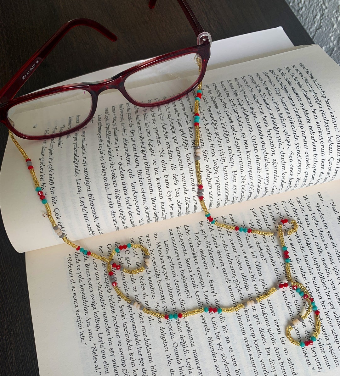 Chain Hook for Glasses, Attachment for Glasses, Reading Glasses ...