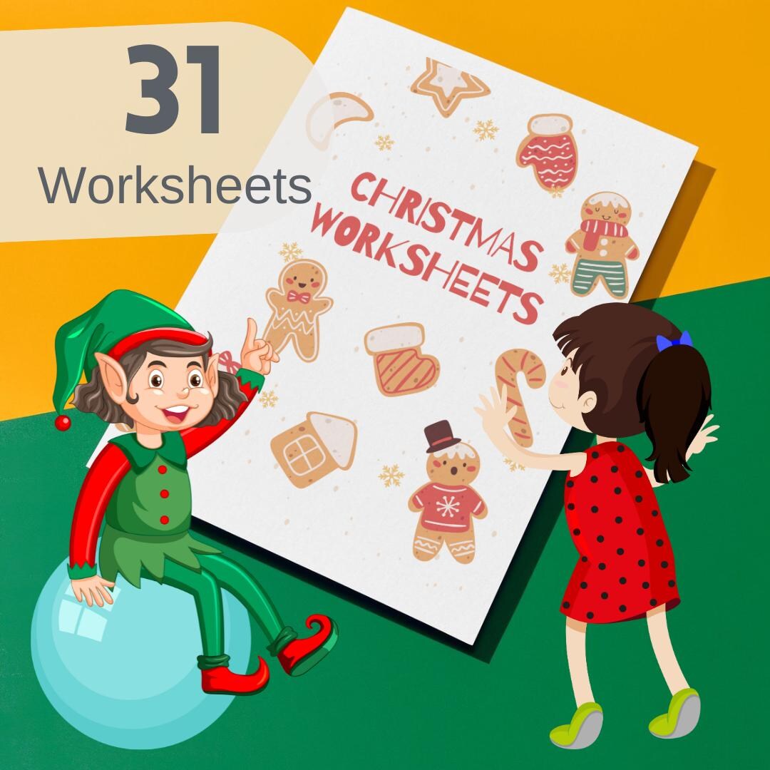 Christmas Activities: Printable Coloring Pages, Counting Games ...