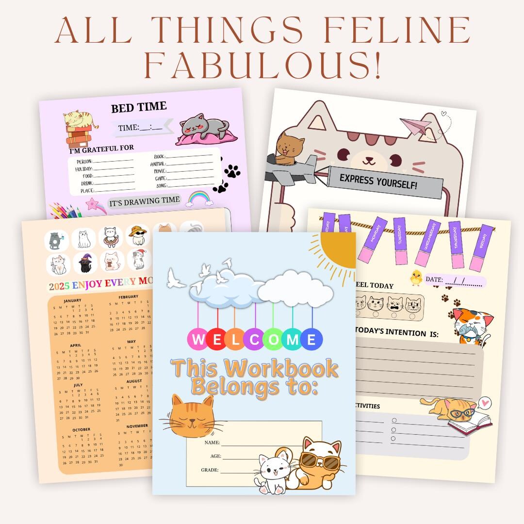 Children's Daily Gratitude and Reflection Worksheets: Pre-k to 2nd ...