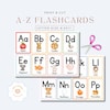 Large Alphabet Flash Cards Printable, Letter Recognition, Digital ...