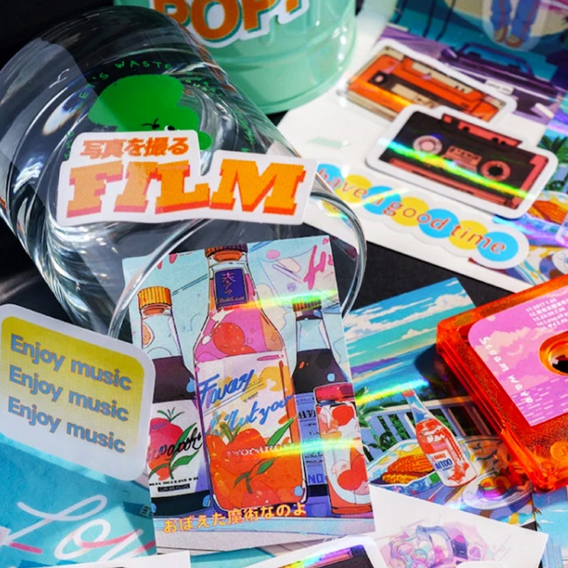 Japanese Sticker Pack - Etsy