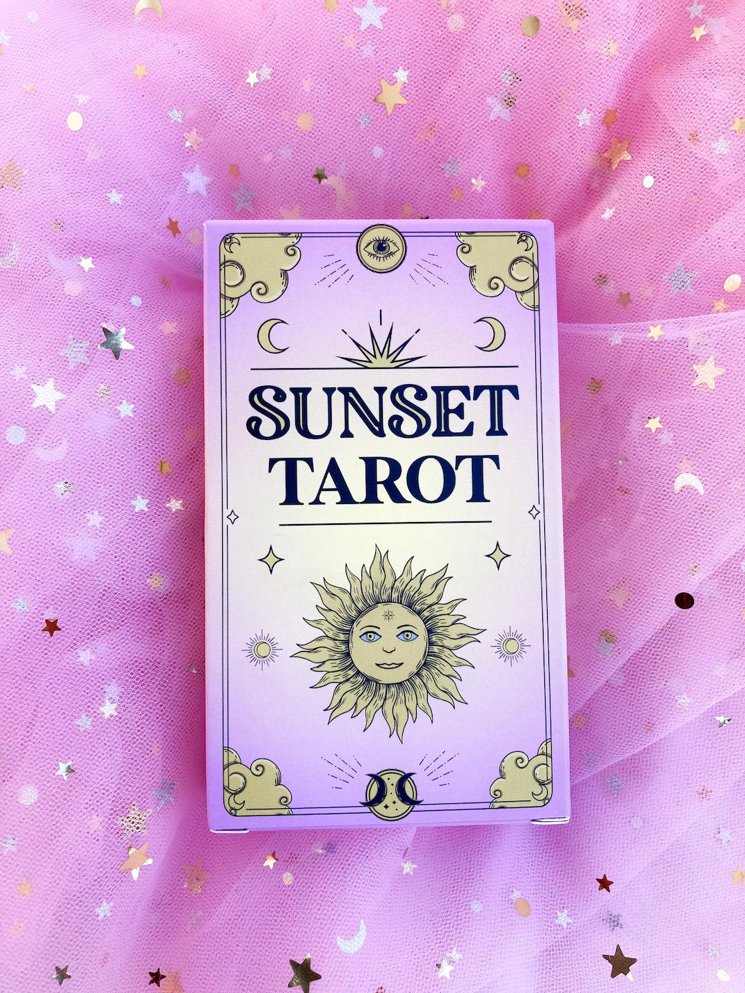 Sunset Tarot Deck: Beginner Friendly, Ombré Colors - Etsy