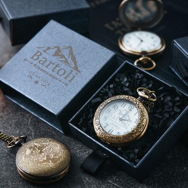 Mens Pocket Watch - Etsy