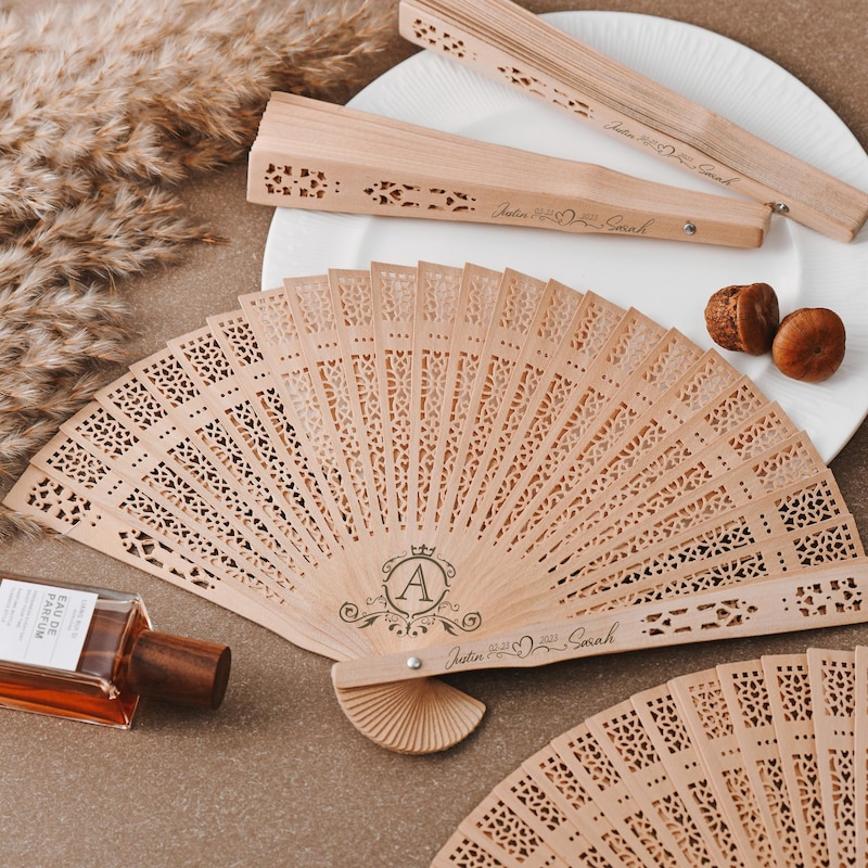 Wedding Fans - Etsy
