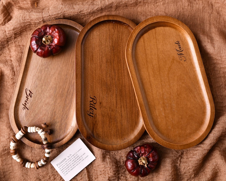 Customized Wooden Trays, Sundry Organizers, Ring Holders, Office ...