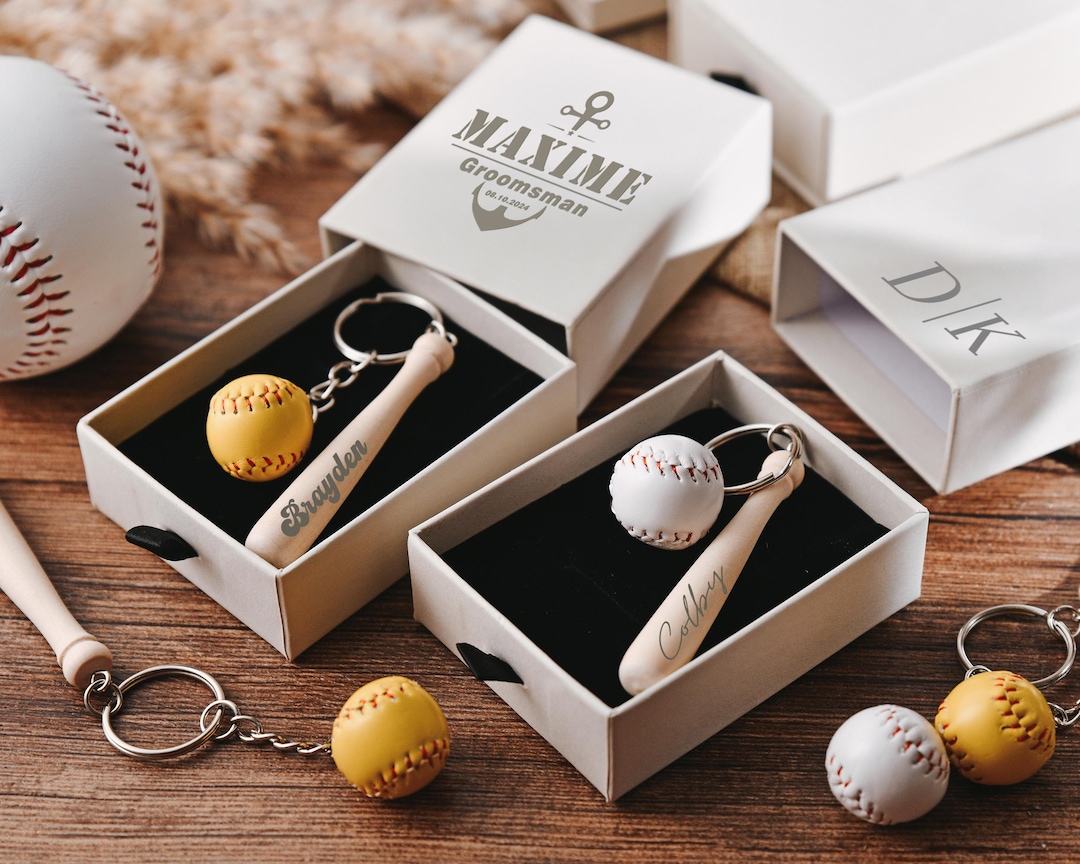 Personalized Baseball Keychains,baseball Gifts, Team Player Gifts ...