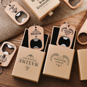 Engraved Wooden Keyring With Bottle Opener,handcrafted Wooden Keychain ...