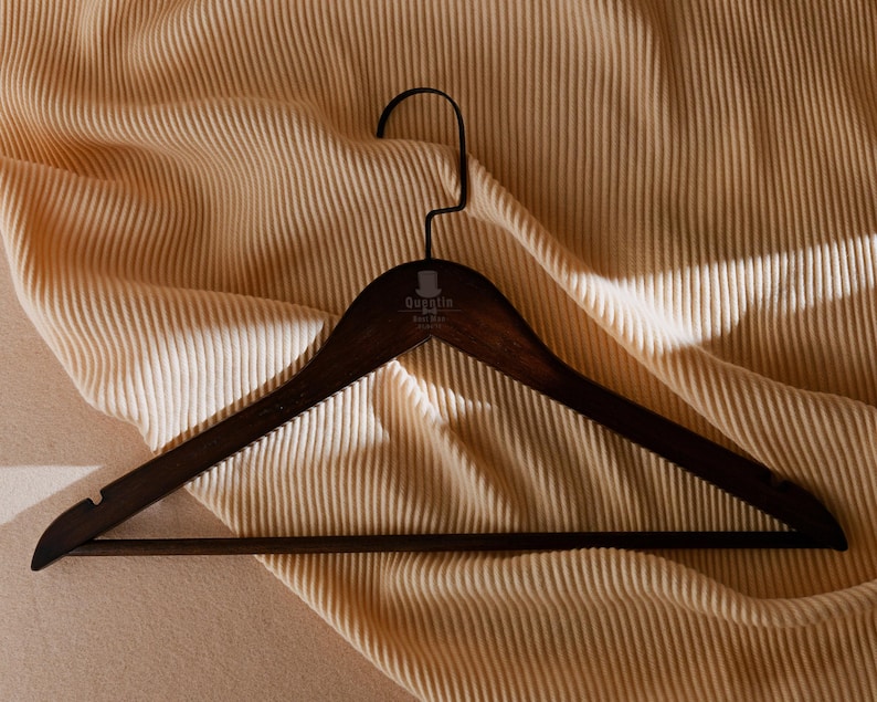 Personalized Wedding Hangers, Custom Name Engraved Wooden Hanger ...