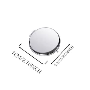 Elegant Custom Compact Mirror - Perfect Wedding Favor for Guests, Ideal ...