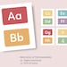 Alphabet Flashcards A-Z Digital Download | Homeschool | Preschool ...