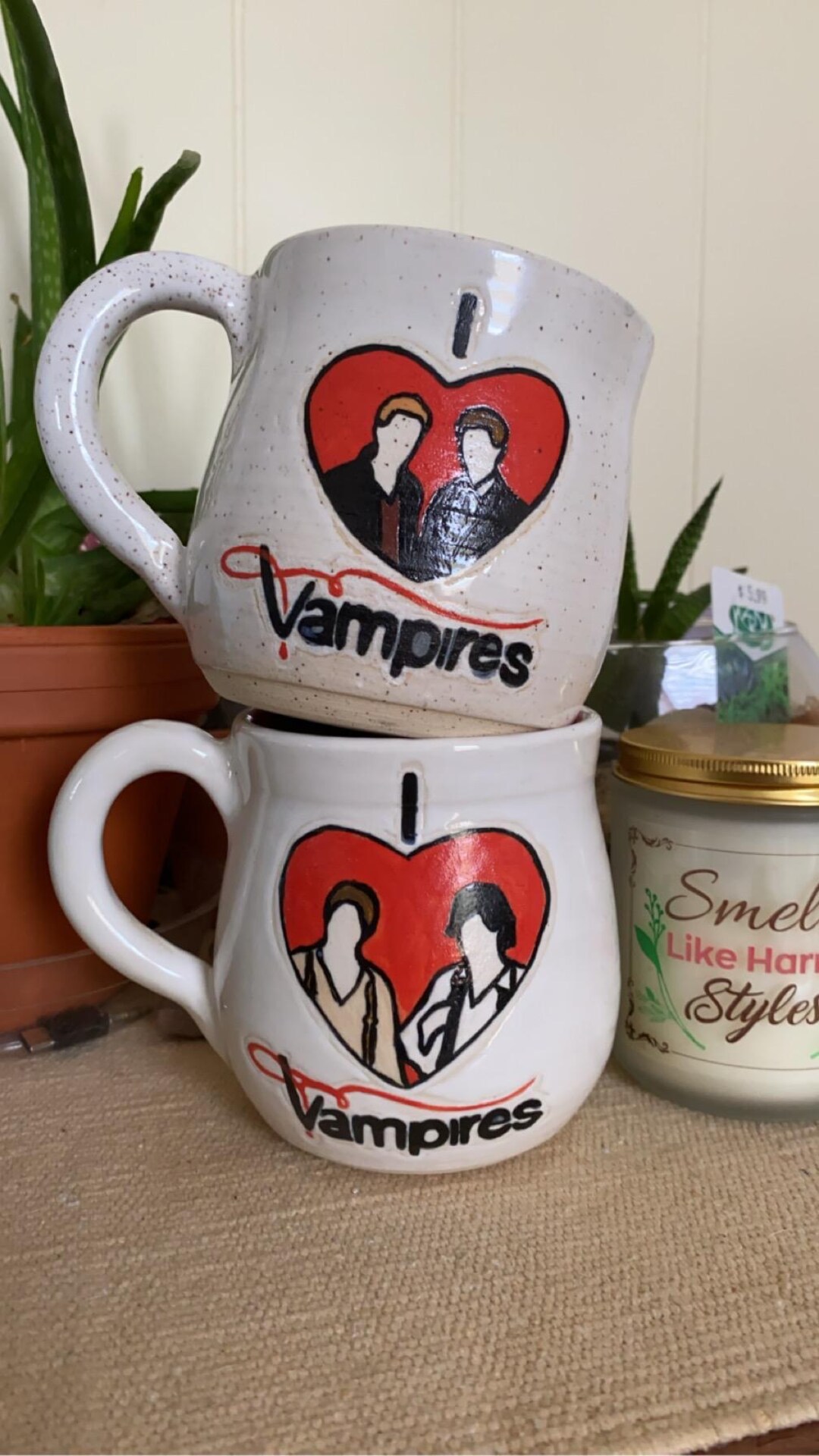 I Love Vampires Mug - Etsy