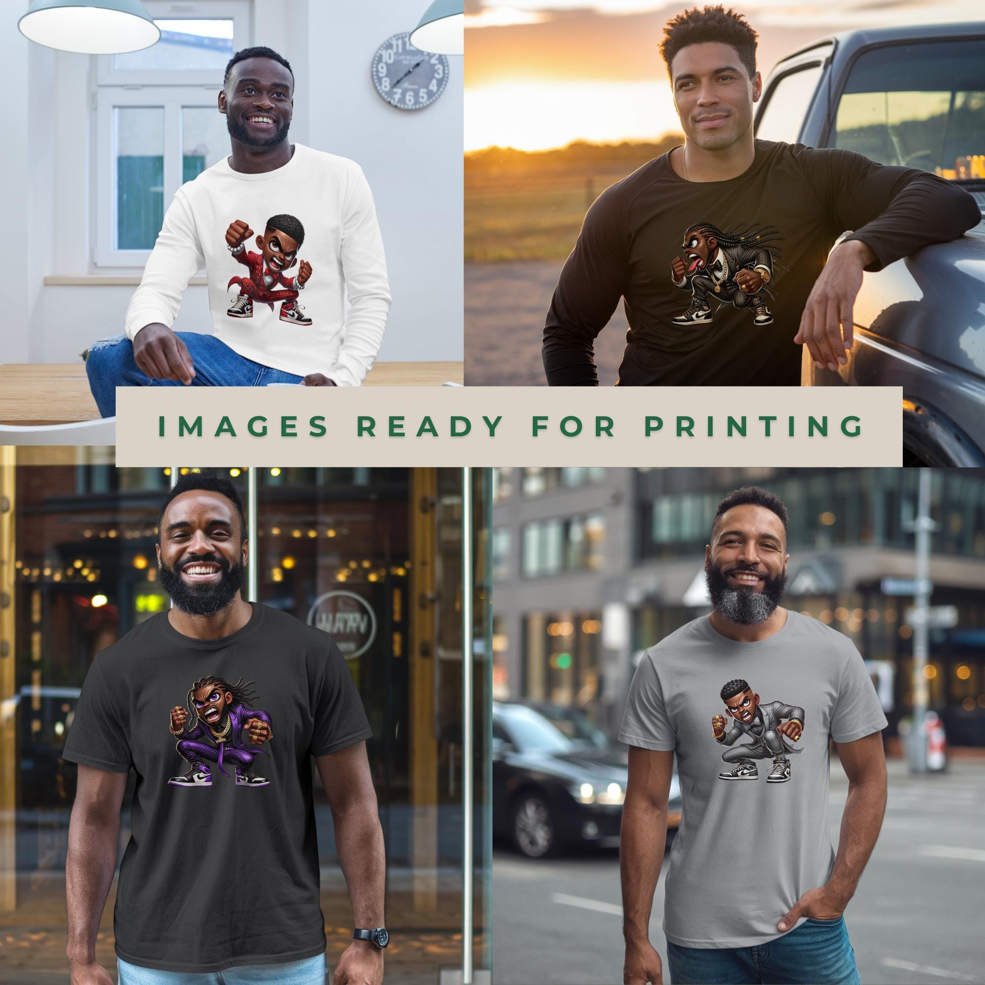 Fraternity Stroll Chibi Guy | Fraternity Men PNG | Black and Gold Suit ...