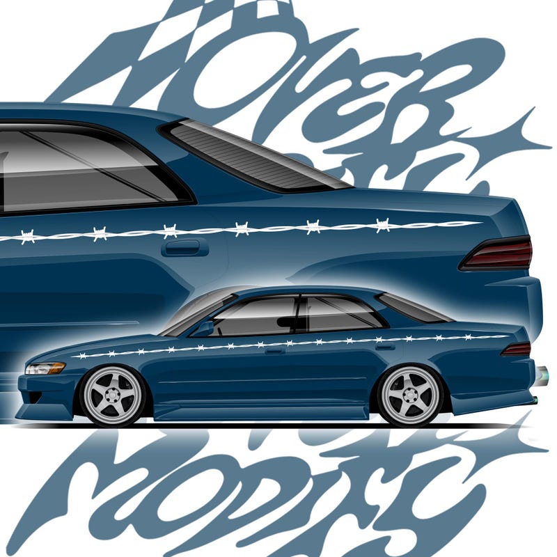 Pinstripe Decal - Etsy