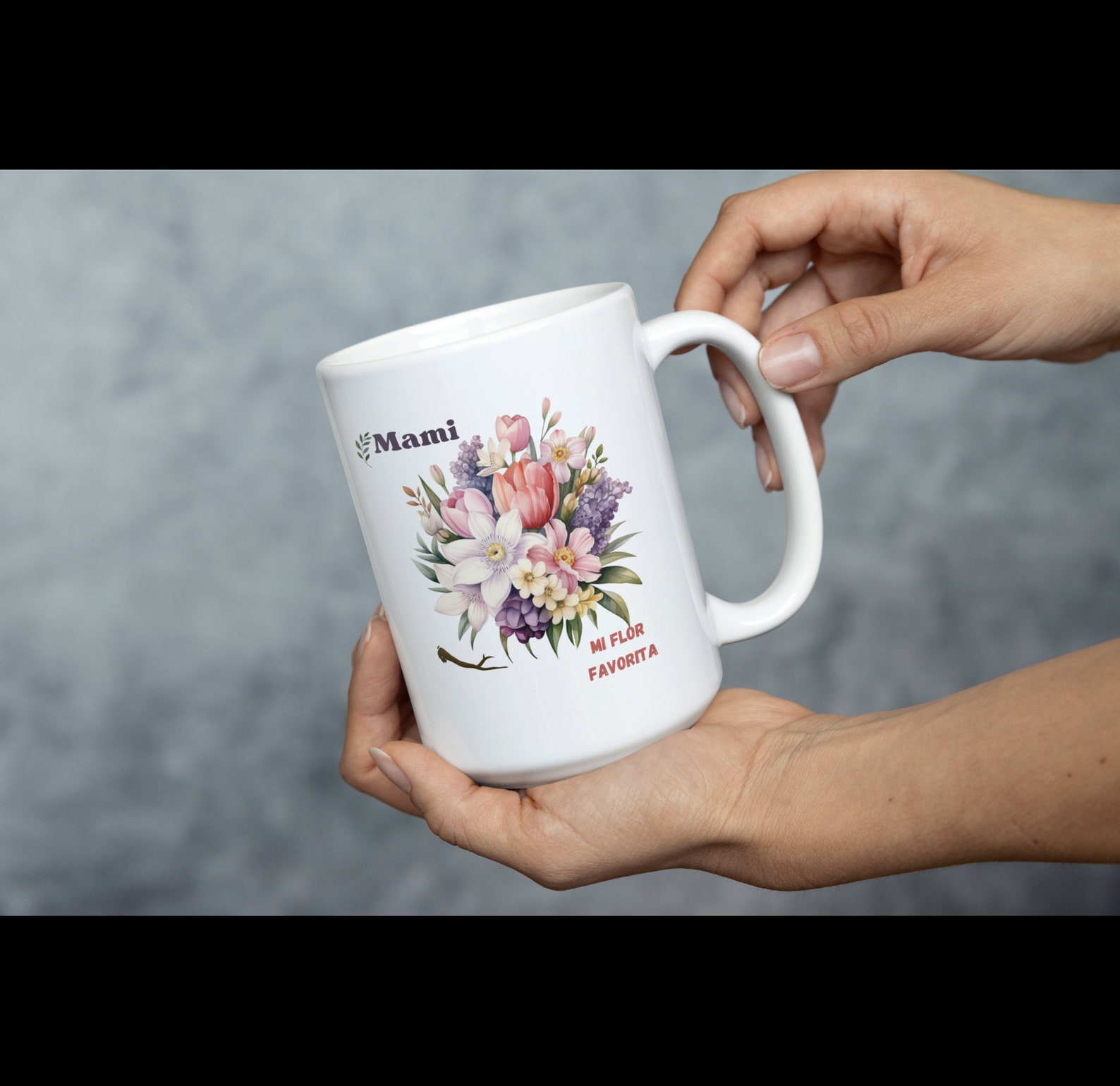 Mami Ceramic Mug 15oz - Etsy