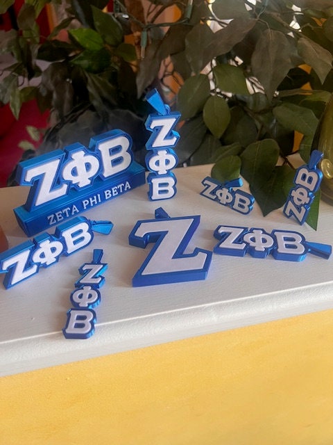 Zeta Phi Beta Inspired Customizable Name Plate - Etsy