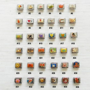 Cute Coquette Italian Charms, 9mm Italian Charms, Italian Charms for ...