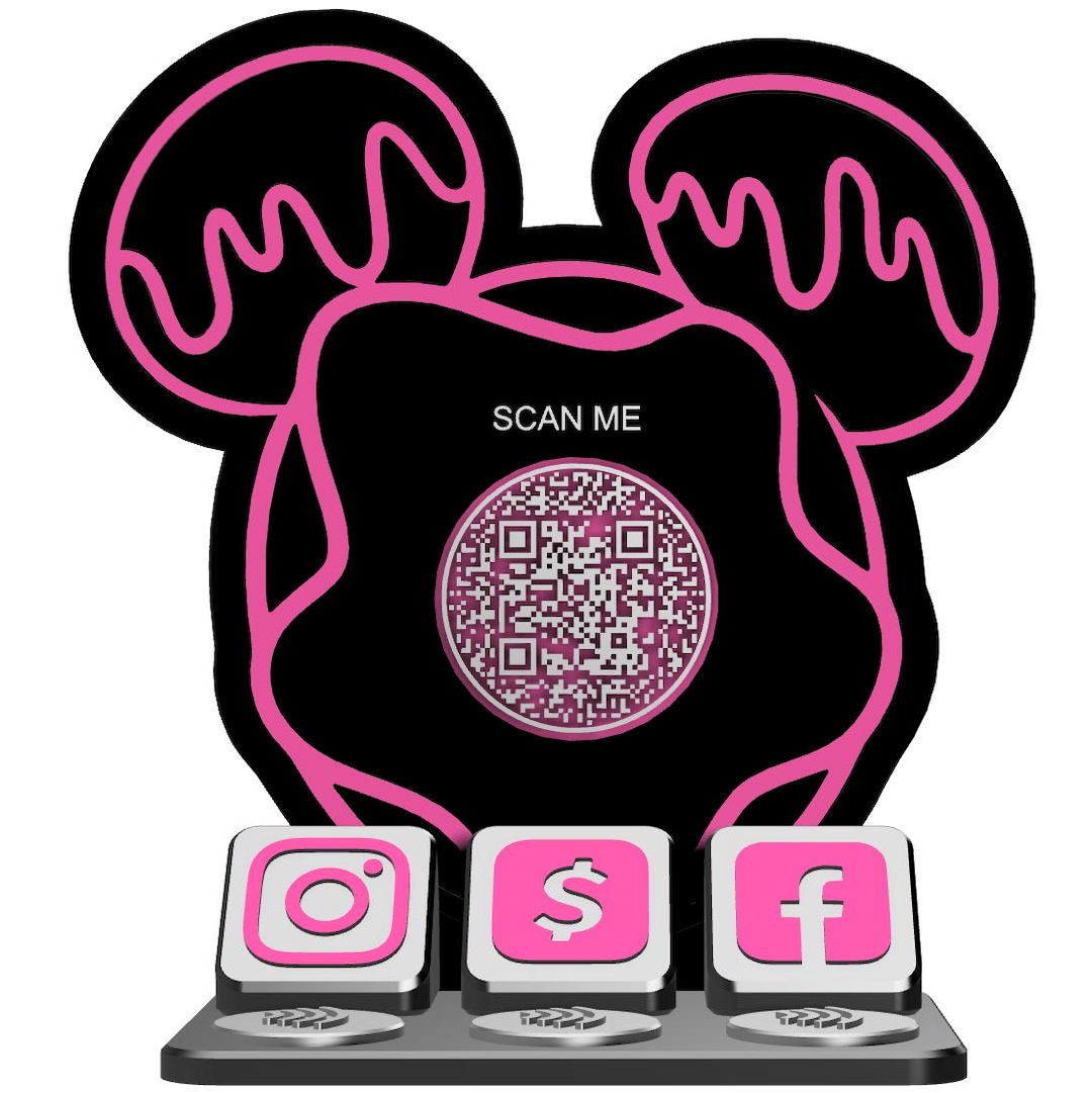 NFC Payment Stand STL Files - Etsy