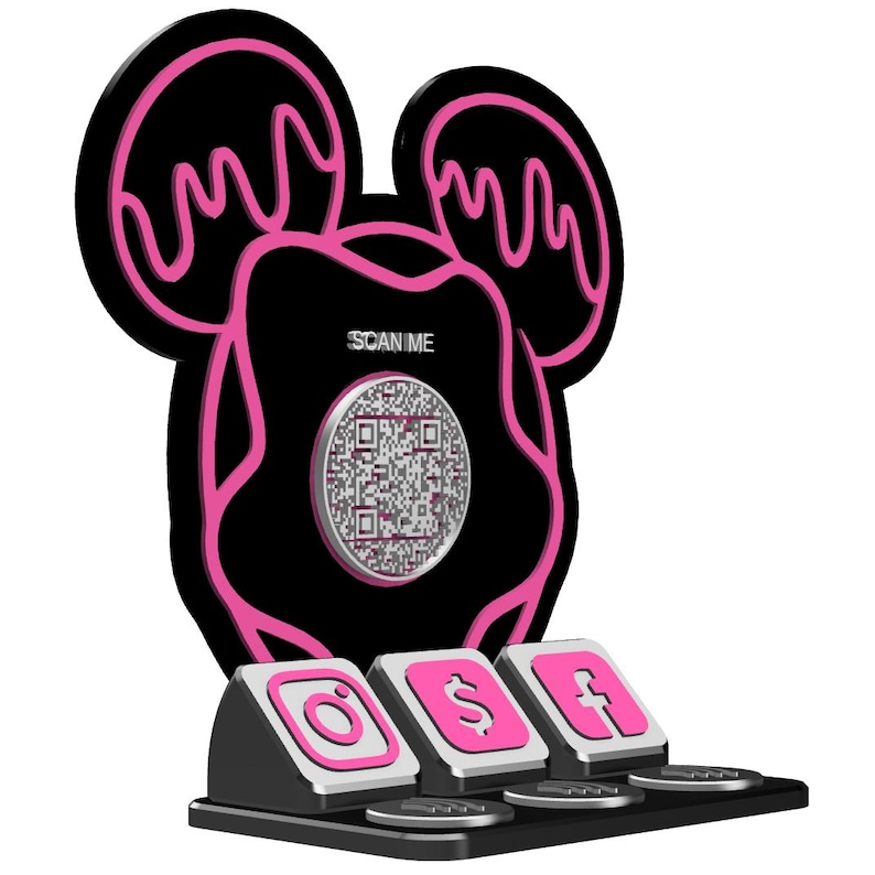 NFC Payment Stand STL Files - Etsy