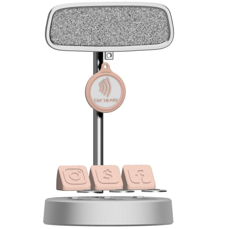 Rear Mirror NFC Payment Stand STL Files - Etsy