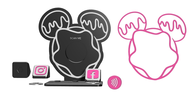 NFC Payment Stand STL Files - Etsy