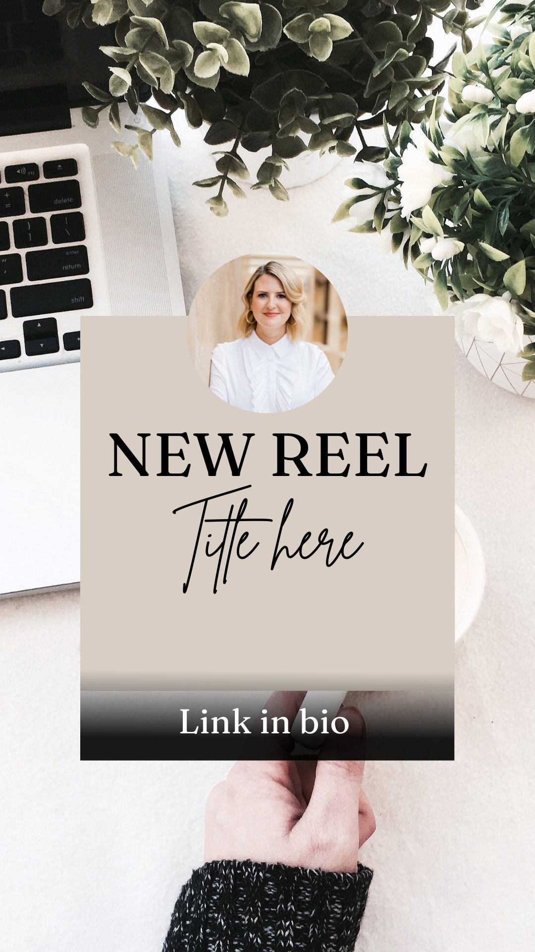 10 Instagram Reel Templates | Minimalist Reel Covers | Reel Cover ...