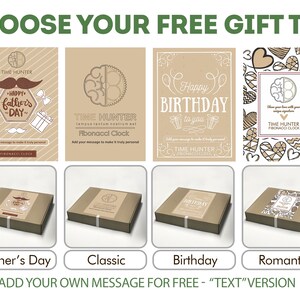 Fibonacci DIY Puzzle Clock Kit, Wood Clock, Adult Puzzle, Mechanical ...