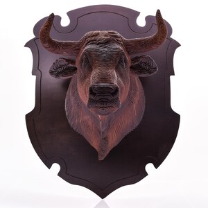 Bull Trophy - DIY Cardboard Sculpture, DIY Papercraft, Home Decor ...