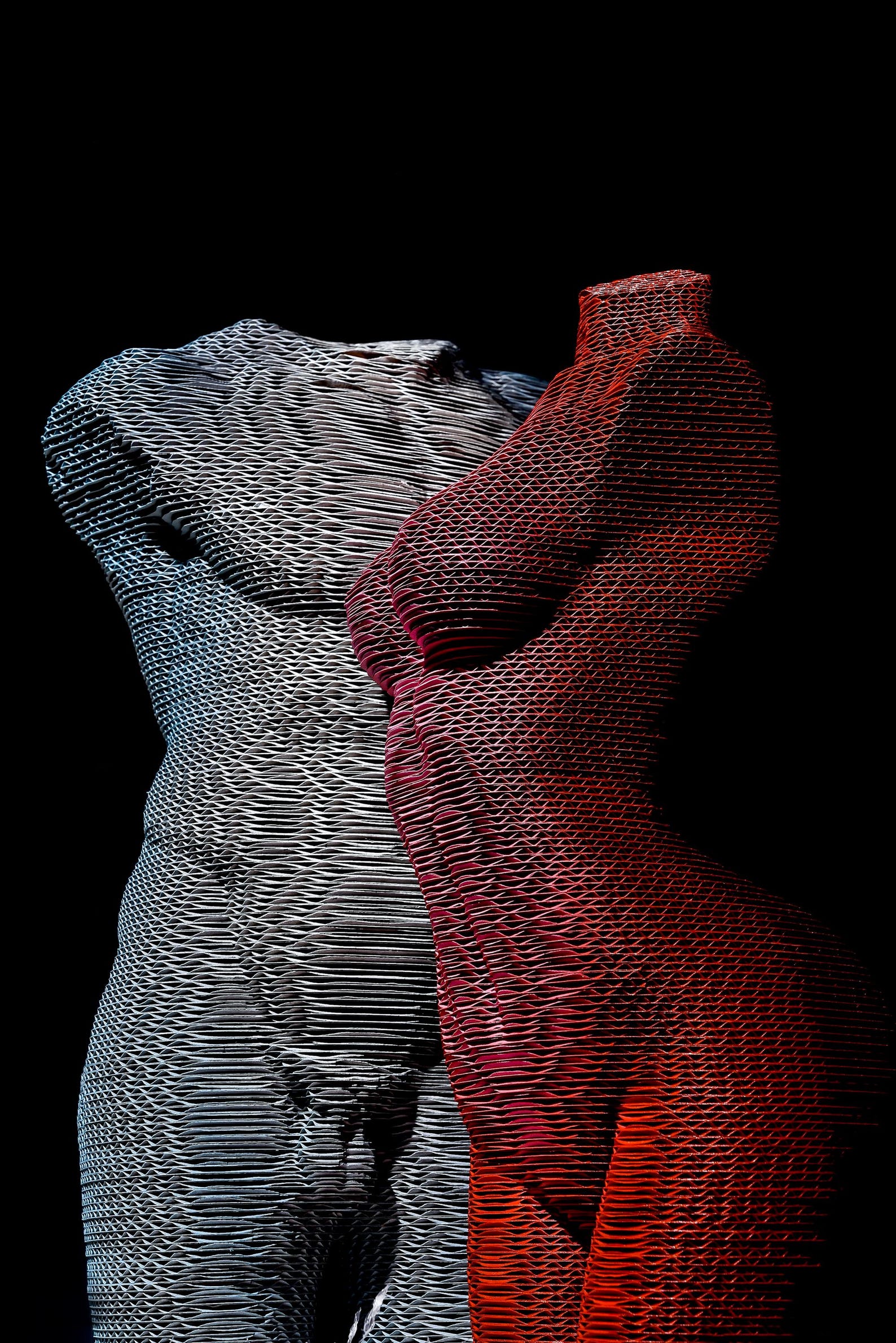 DIY Cardboard Torso Sculpture Puzzle: Romantic Handmade Eco Gift - Etsy