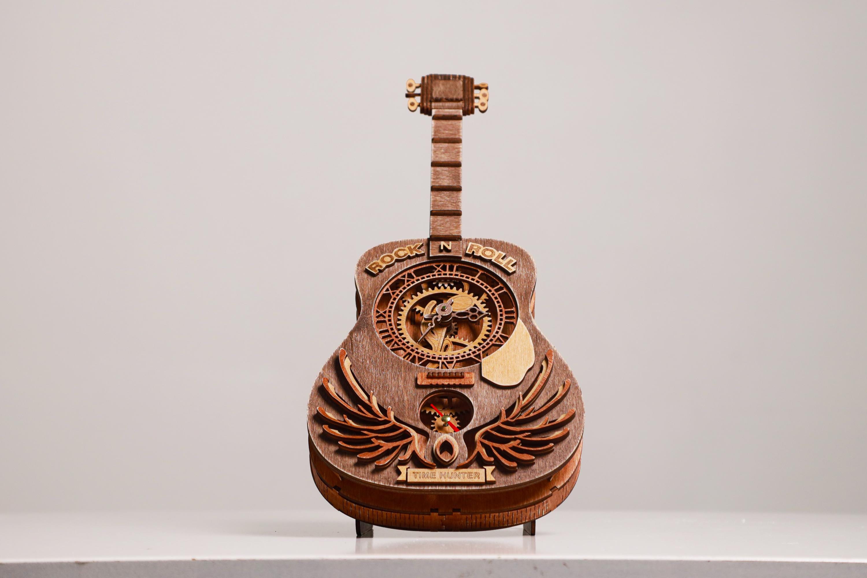 Wooden Mechanical Music Puzzle Set: DIY Instrument Models - Etsy