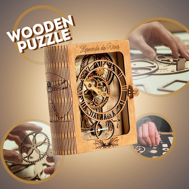 Wooden Clock Kit - Etsy
