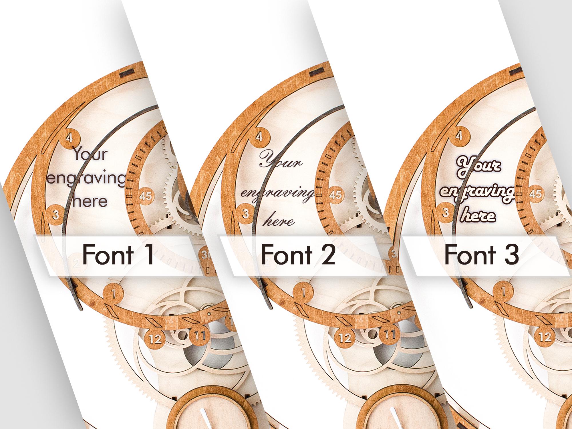 Fibonacci DIY Puzzle Clock Kit, Wood Clock, Adult Puzzle, Mechanical ...