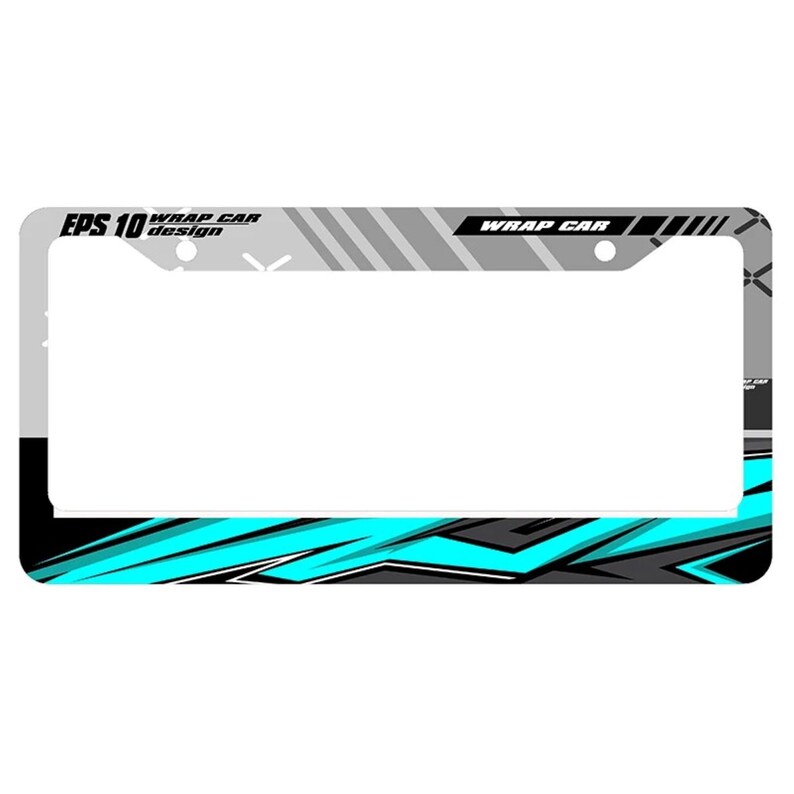 Customize Your Ride: Personalized License Plate Frame for World Rally ...