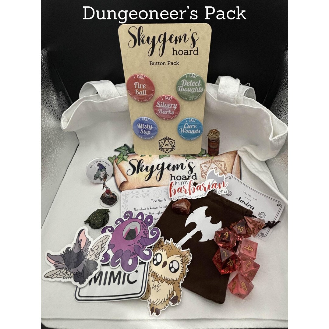 Class Themed TTRPG Mystery Adventuring Pack - Etsy