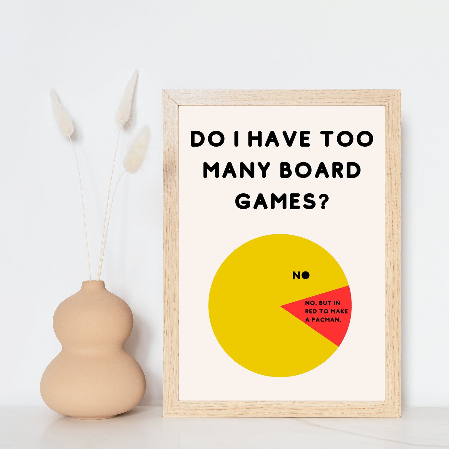 Do I Have Too Many Board Games NO. Funny Gaming Wall Art Print Funny ...