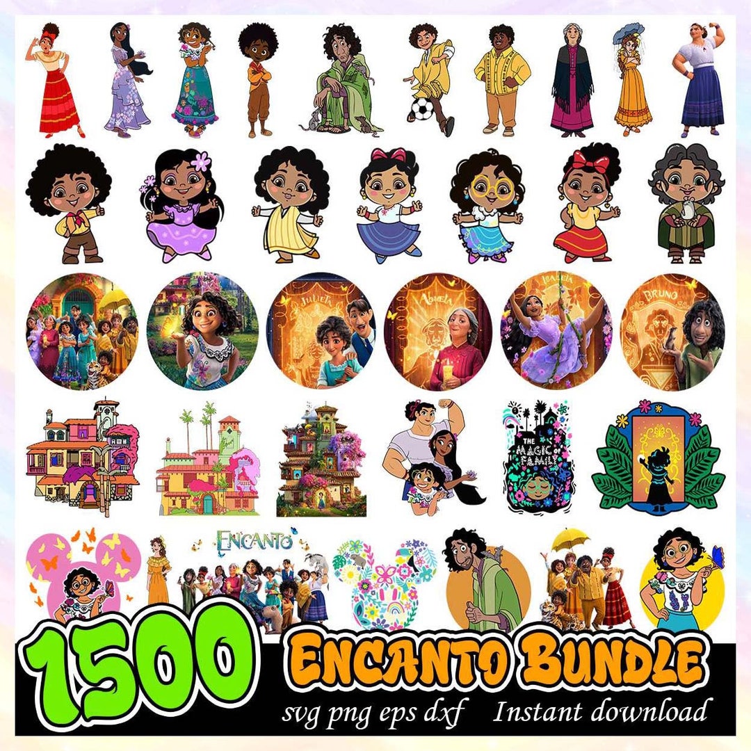 Encanto SVG, Encanto PNG, Encanto Clipart, Encanto Birthday Svg ...