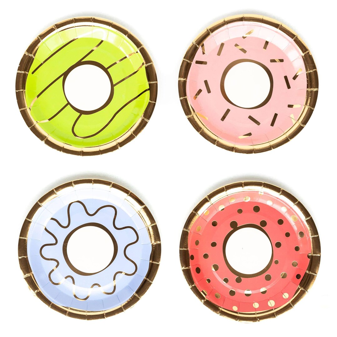 Basic Donuts Plates - Etsy