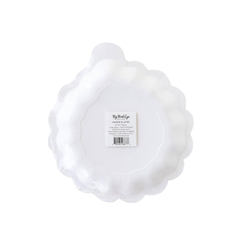 Harvest Turkey Shaped Paper Plate - Etsy