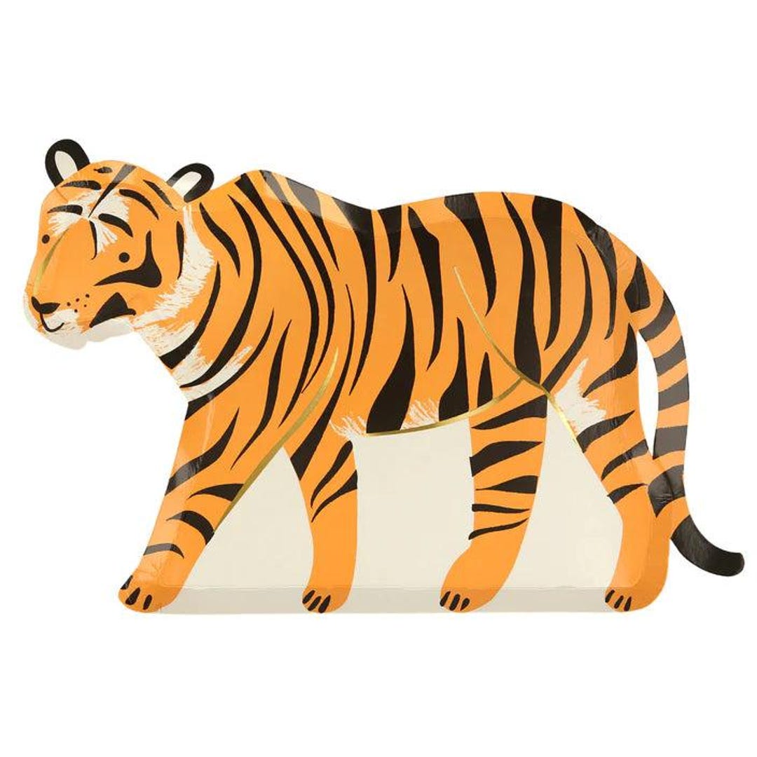 Tiger Plates - Etsy