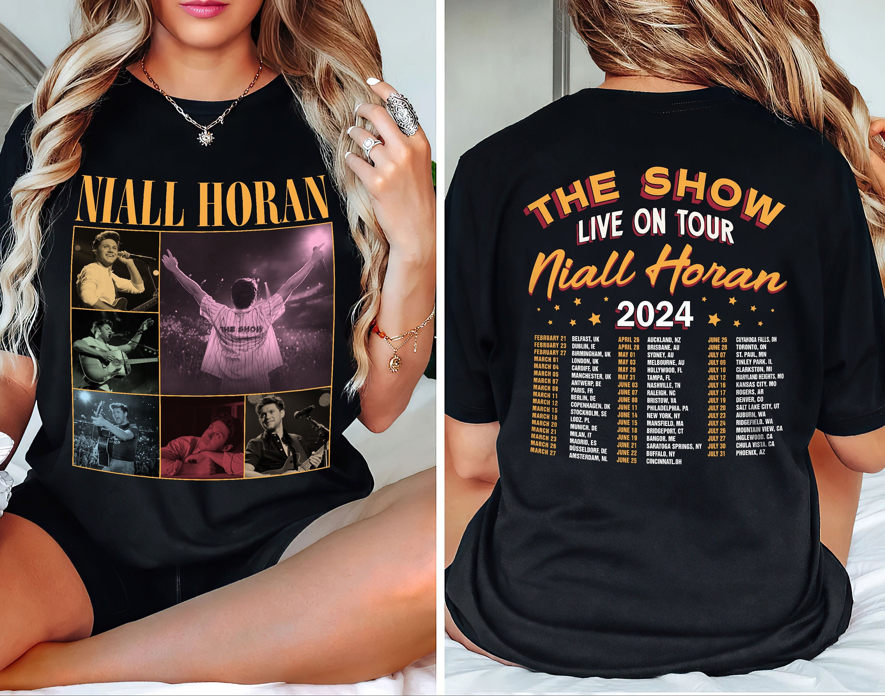 Niall Horan The Show Live On Tour 2024 Sweatshirt, The Show Tour 2024 ...