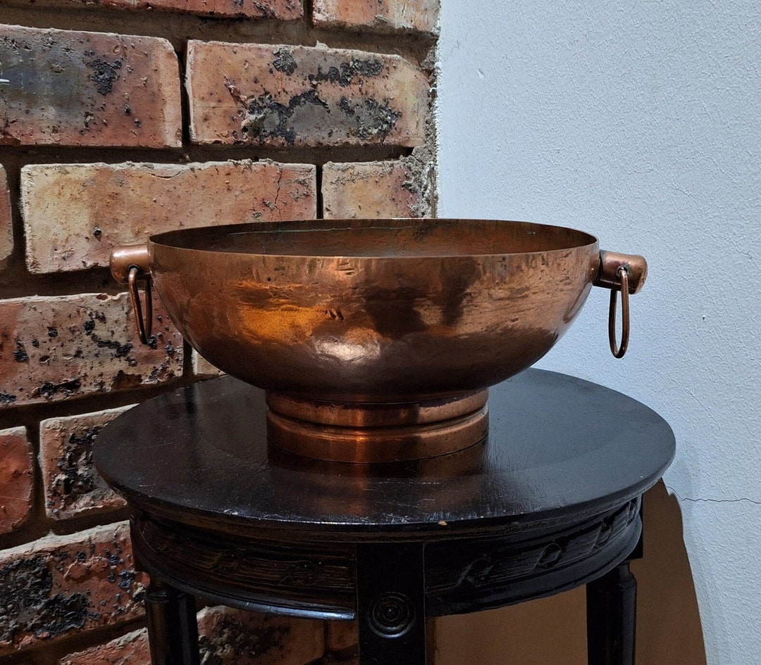 Vintage Copper Fruit Bowl Circa. 1960's - Etsy